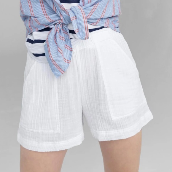 Lilla P | Shorts | Lilla P White Gauze Shorts | Poshmark